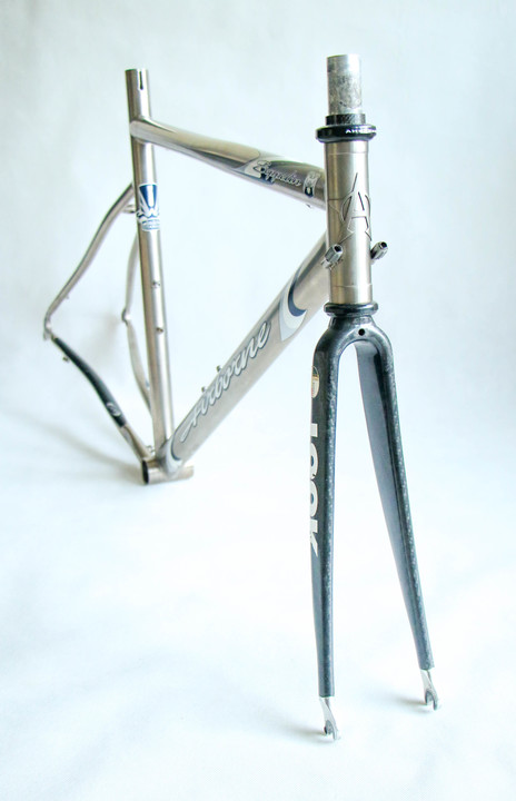 FS: Airborne Zeppelin titanium road bike frameset 54cm (Now Van Nicholas) - Pedal Room